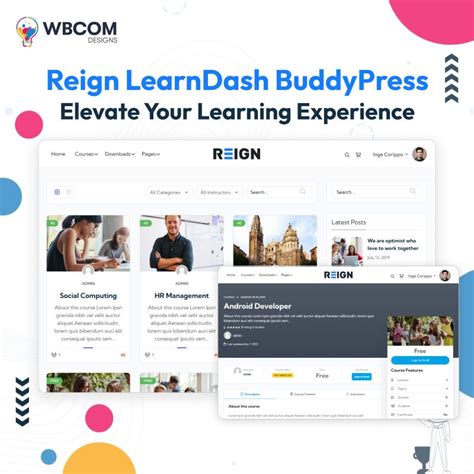 wbcom designs on linkedin onlinelearning elearning easy wordpress
