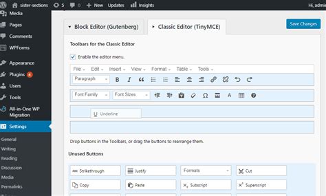 How To Underline And Justify Text In Wordpress Post Editor Aitechtonic