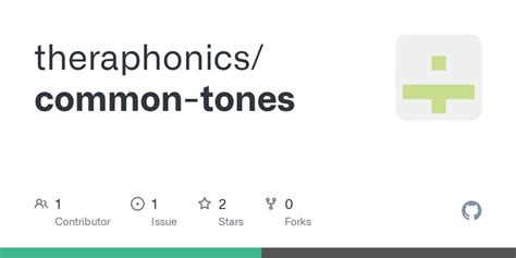 Common Tones Update Rlisp