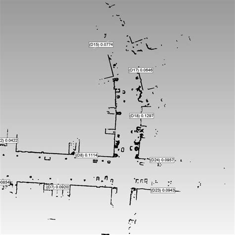 the reconstruction result of kitti dataset from the thickness