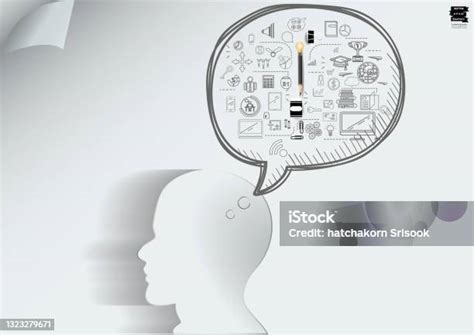 스케치 계획 비즈니스 아이콘 다양한 인간 머리 창의성 현대 아이디어와 개념 일러스트 벡터 배경 주제에 대한 스톡 벡터 아트 및 기타 이미지 Istock