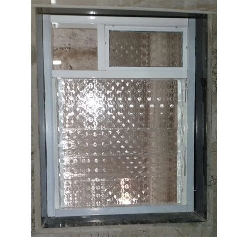 Coated 12mm Aluminium Fixed Glass Window Sizedimension 15x3fthxw