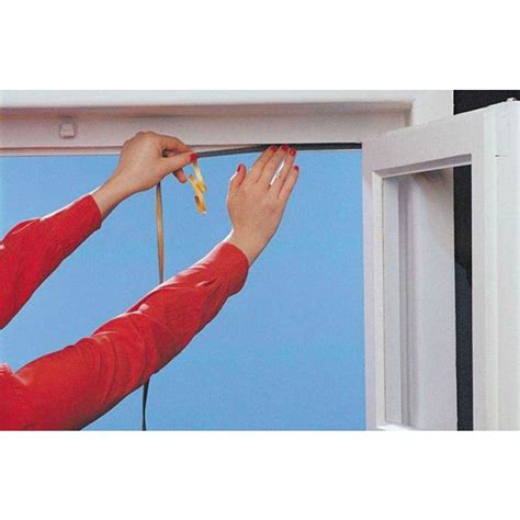 Уплътнение за врати и прозорци 4x9мм бял кафяв цвят 10м Praktis