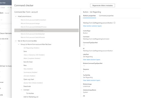 [ribbon button] how to debug ribbon buttons using command checker