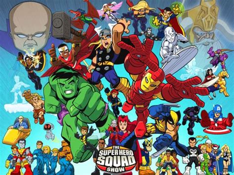 Marvel Super Heroes Squad Personages Marvel Super Hero Squad