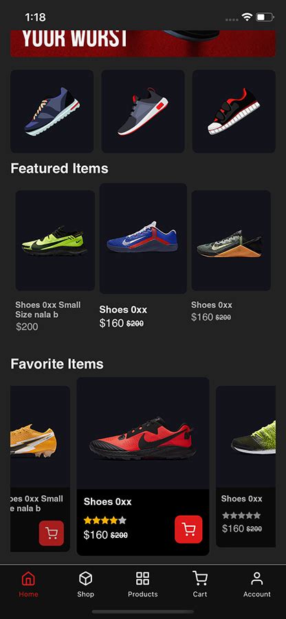 React Native Store Ui Template By Theoremui Codecanyon