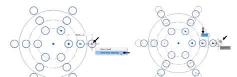 AutoCAD Changing Row Spacing Changing Angle Between The Items Learn