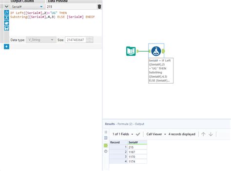 Solved Formula To Snip Data Alteryx Community