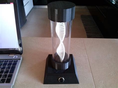3d Printed Dna Lamp 16 Steps With Pictures Instructables