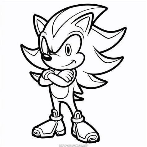 Sonic Easy Drawings Easy Drawings