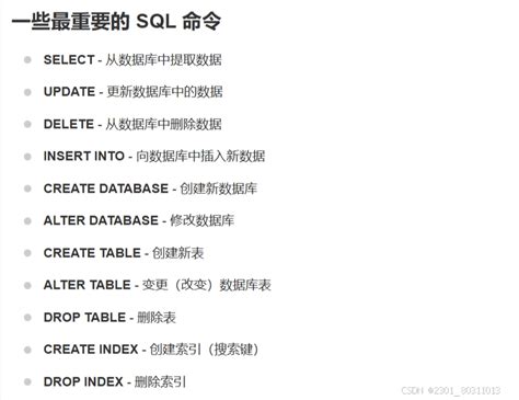 Java项目中，常用的sql语句javasql增删改查语句 Csdn博客