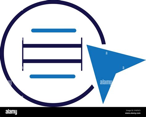 web menu click menu nav bar menu scrolling icon stock vector image