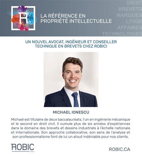 Robic Continue Dagrandir Son Équipe De Professionnels Pour Mieux Vous