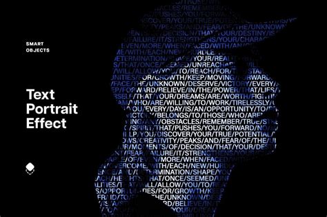 Free Text Portrait Photo Effect Psd Mockup Psfiles