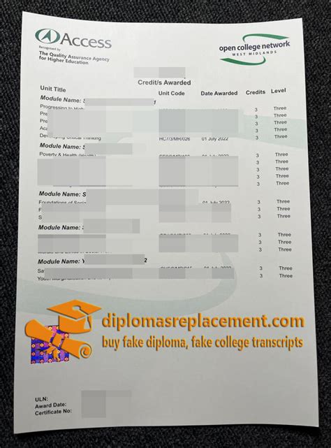 the best website to order a fake open college network transcript