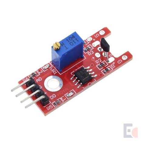 Módulo Sensor Magnético Efecto Hall Ky 024 Electronicaclub