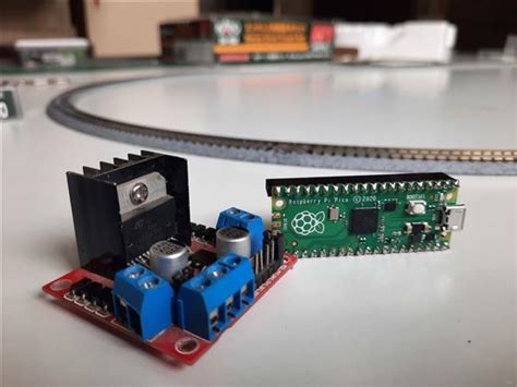 raspberry pi pico controlled simple automated model railroad share