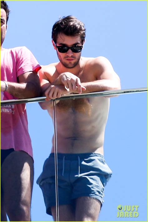 Josh Bowman Shirtless In Brazil John John Store Opening Photo