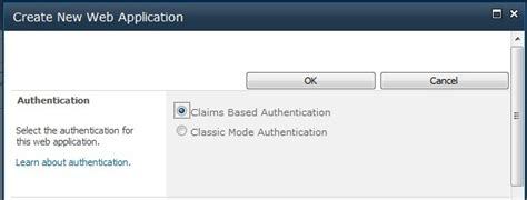 jaliya s blog claims based authentication and classic mode