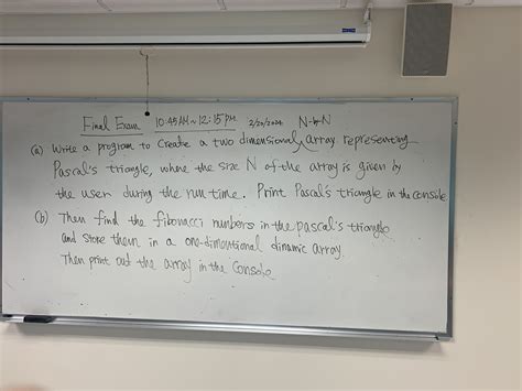 Solved A ﻿write A Program To Create A Two Dimensional