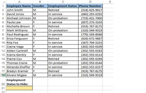 Ocultar Filas Según El Valor De La Celda En Excel Guía Currentyear