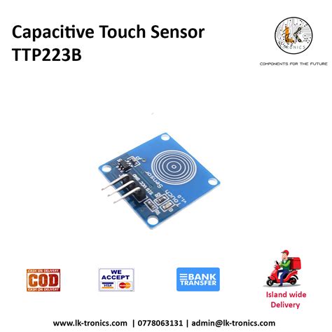 ttp223 touch sensor lk tronics