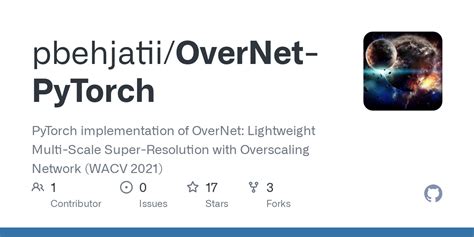 Github Pbehjatiiovernet Pytorch Pytorch Implementation Of Overnet