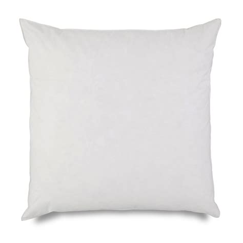 Martex Down Alternative White Euro Pillow Insert 26x26 Soft And Durable