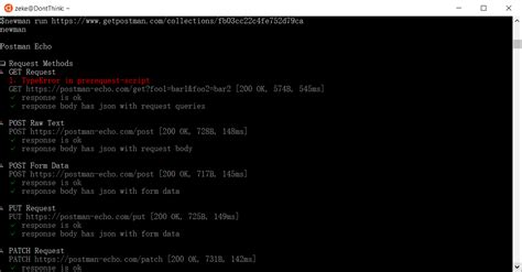 No Assertions Reporter Options Not Working · Issue 1978 · Postmanlabs Newman · Github