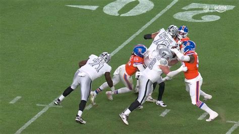 Denver Broncos Linebacker Nik Bonittos Ninth Sack Of 2025 Season Sends