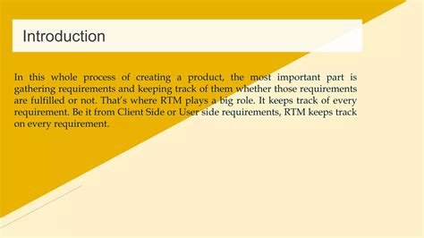 Why Rtm Requirement Traceability Matrix Is Important In Testing Pptx