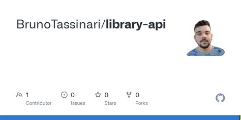 Github Brunotassinarilibrary Api
