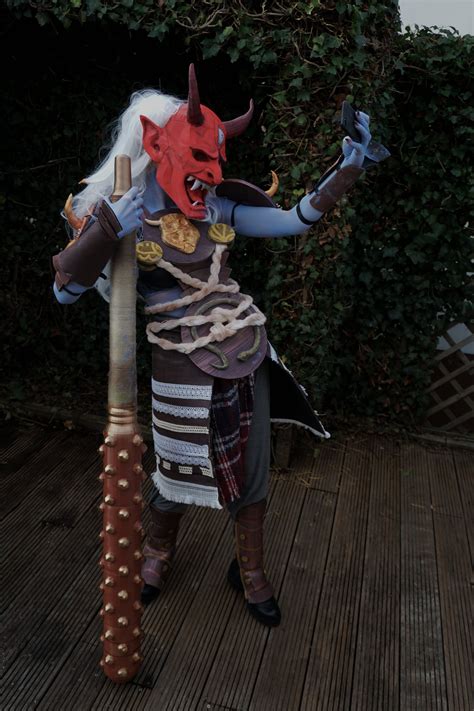 My Oni Cosplay Is Here This Took Me So Long To Make Just Because Of