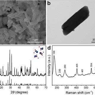 Fig S1 A SEM Image B TEM Image C XRD Pattern And D Raman Download Scientific