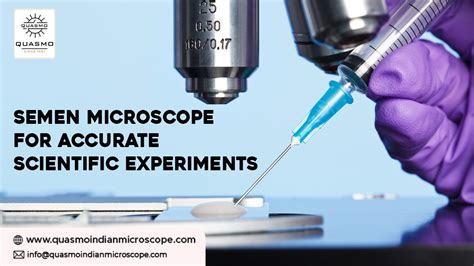 Semen Microscope For Accurate Scientific Experiments Quasmo Microsope