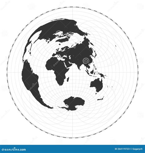 Vector World Map Stock Vector Illustration Of Nationality 264119723