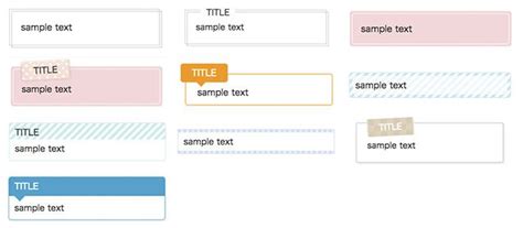 コピペで可愛く装飾！ cssのみでデザインする囲み枠【div p】／第0版 デザイン 枠 デザイン プレゼンテーション デザイン