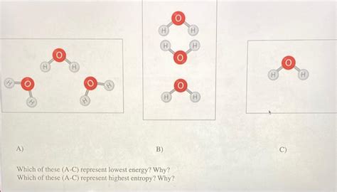 Solved H H H H O O Н H o H A B C C Which of these Chegg com