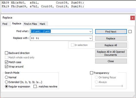 Swap Order Of Text In Notepad Super User
