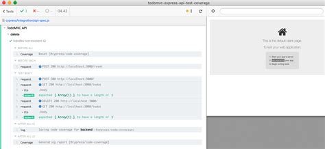 Backend Code Coverage From Cypress Api Tests Better World By Better