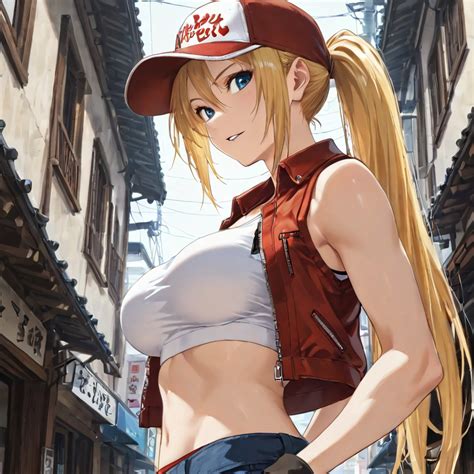 テリ子 テリー・ボガード女体化 Terry Bogard Girl 餓狼伝説 Kof Kingdom Fighters Aiイラスト