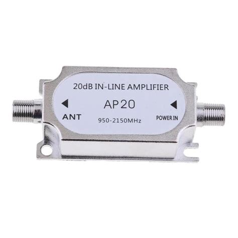 Gain Inline Amplifier 950 2150mhz Amp For Fta Rg6 Cable Tiktok Shop