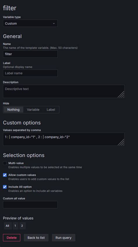 Ad Hoc Filters Variable For Loki Structuredmetadata Grafana