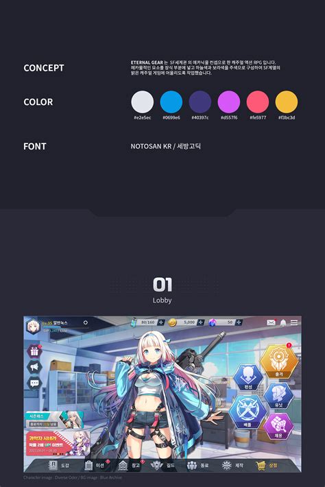Mobile Sf Arpg Ui Design Portfolio Behance