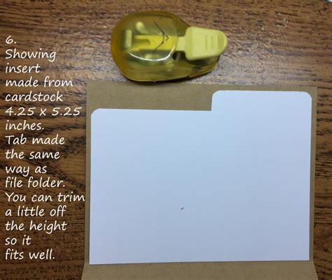 Holmade Laura File Folder Card Tutorial
