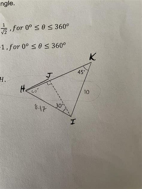 Homework Help R Trigonometry
