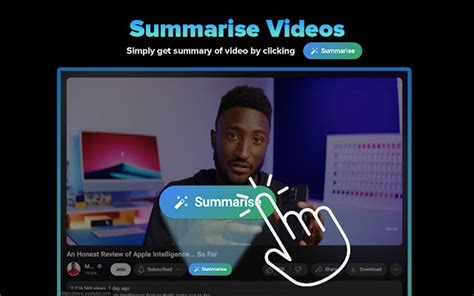Summify YouTube Video Summarizer cho Google Chrome Tiện ích mở rộng Tải về