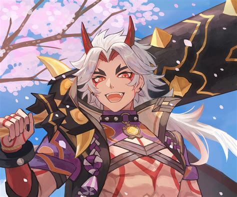 Genshin Impact Hd Arataki Itto Hd Wallpaper Rare Gallery