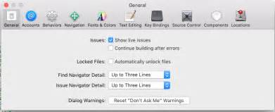 C Xcode Errors Dont Show Up In The Numbered Column On Left Stack Overflow
