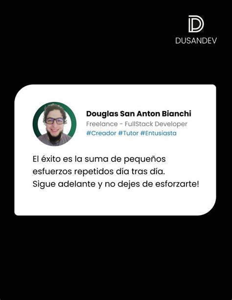 Douglas San Antón Bianchi Posted On Linkedin